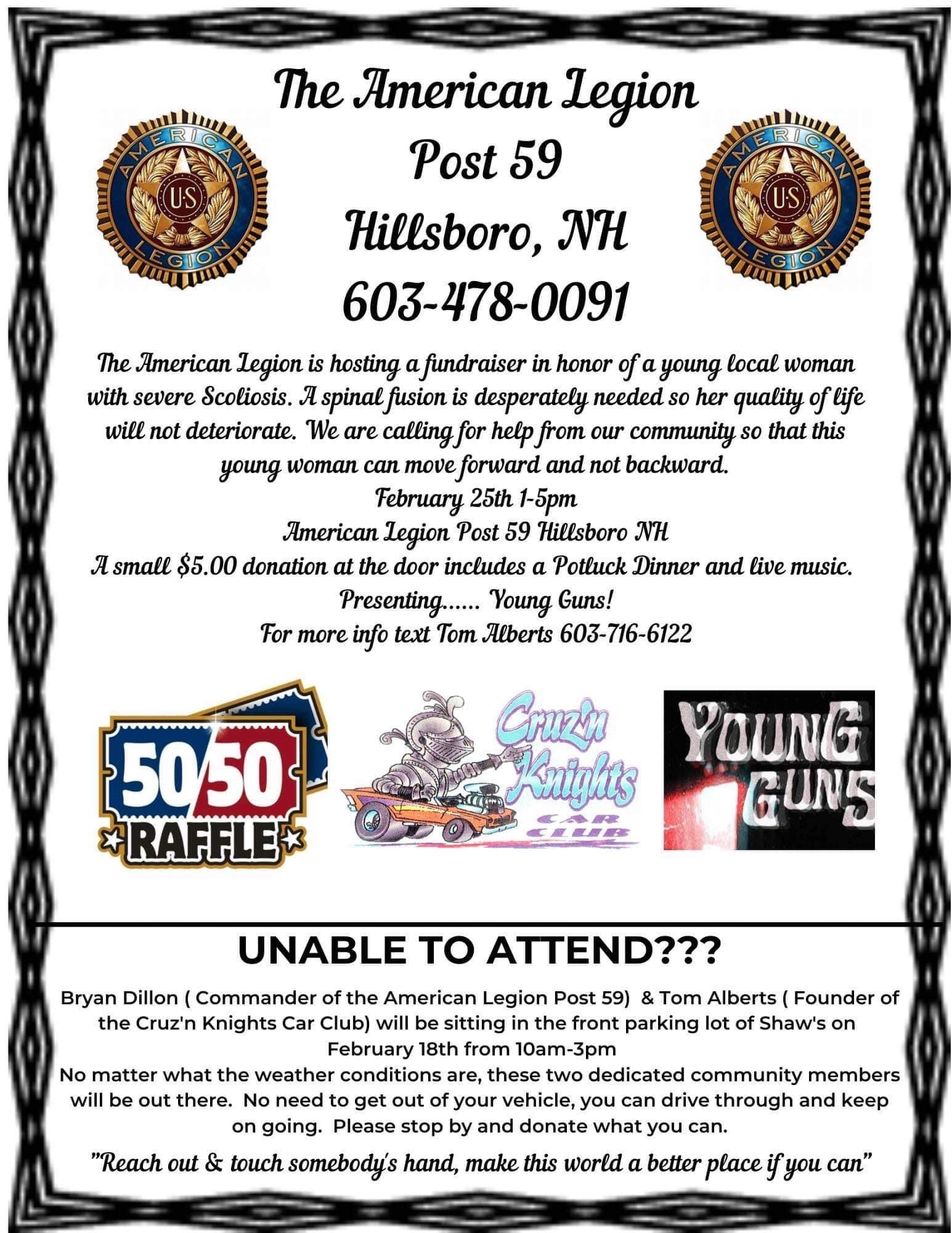 Fundraiser at the American Legion! – Greater Hillsborough Chamber of ...